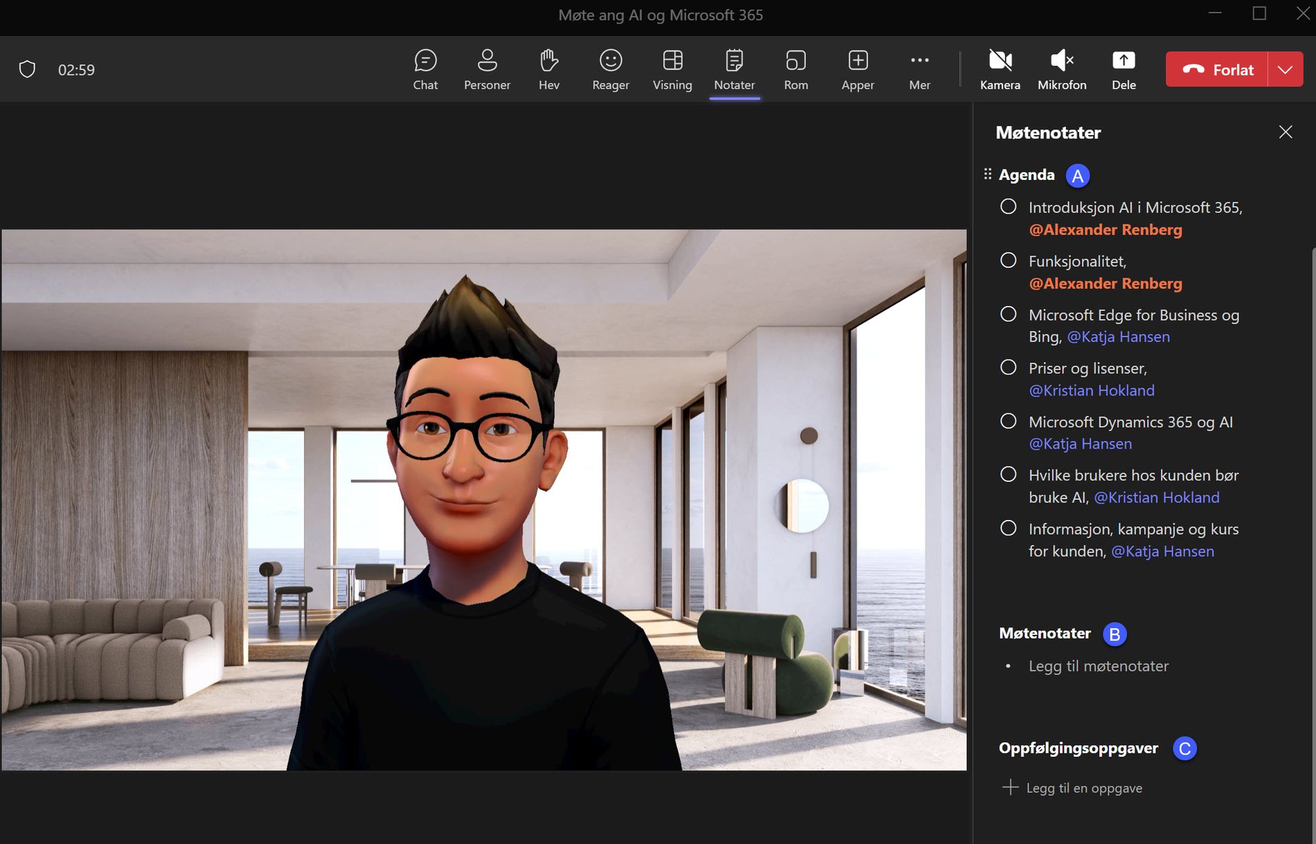 Hvordan bruke Microsoft Loop i Teams møter